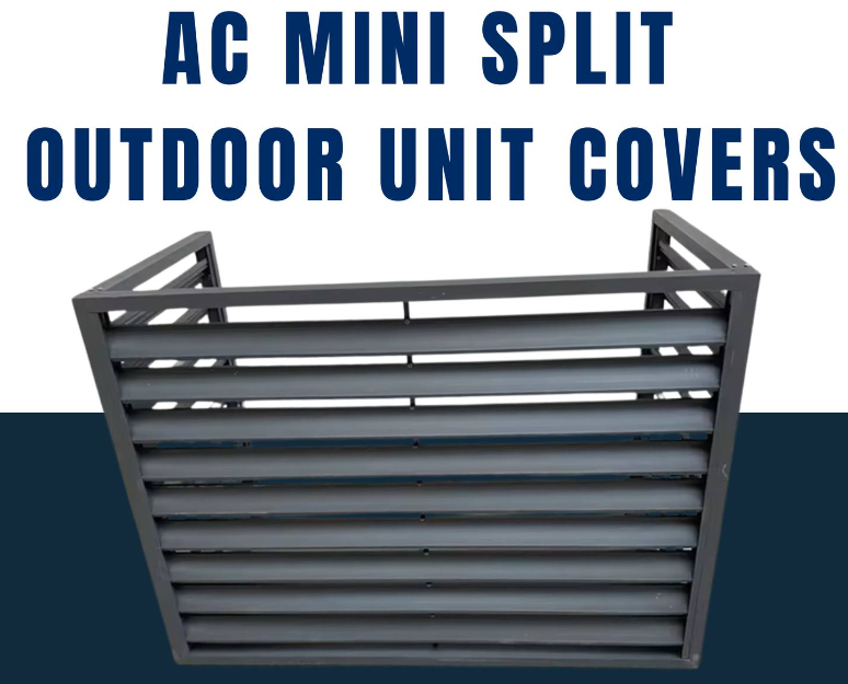 AC Brackets Mini Split Condenser Metal Cover – HVAC SHOP